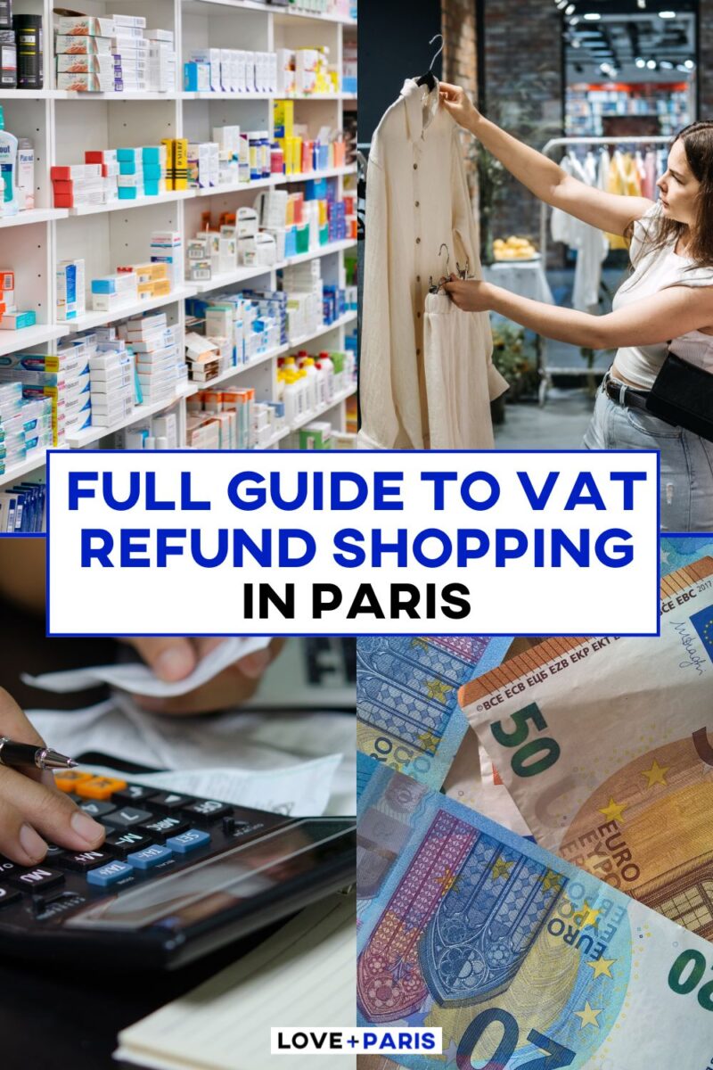 Complete Guide to VAT Refund Shopping in Paris | Love and Paris